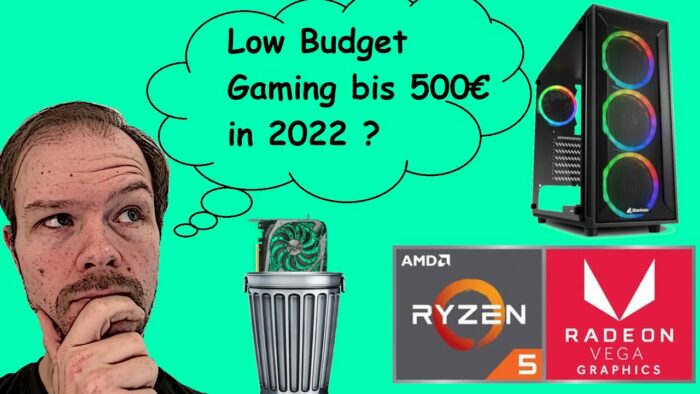 AMD Ryzen APU Build 2022 Low Budget Gaming | GAMECONTRAST
